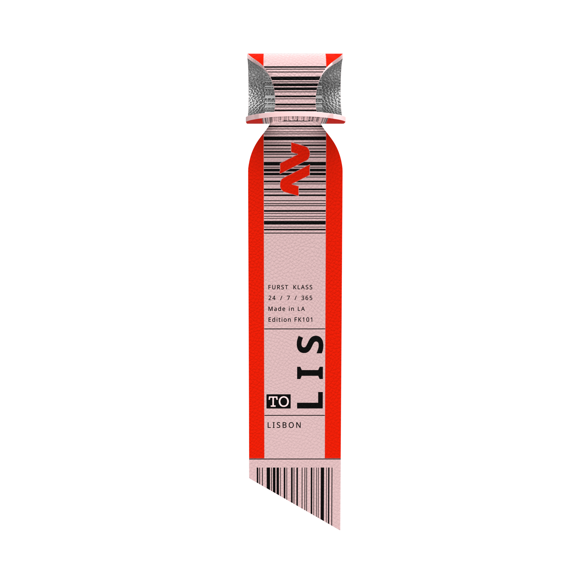 Furst Klass Signature Tag – Lisbon LIS | Milan-Designed Leather Tag ...